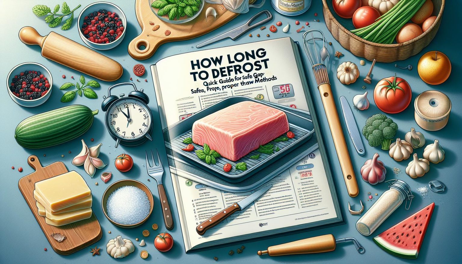 How Long To Defrost: Quick Guide For Safe, Proper Thawing Methods ...